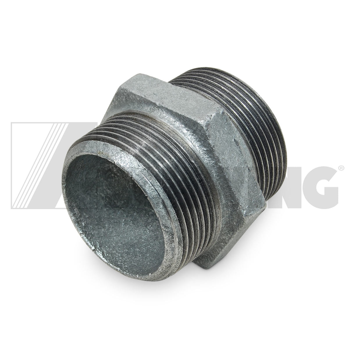 Double Nipple En 10242 N8-1 1/2-Zn-A | Weight: 2 lbs | Dimensions: 65 ...