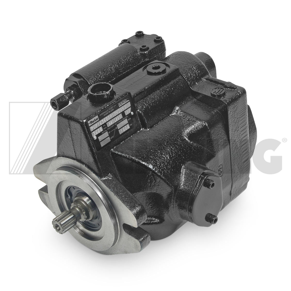 Pump - Hyd, Rear Ported Booster Axle | Weight: 35 lbs | Dimensions: 35 ...