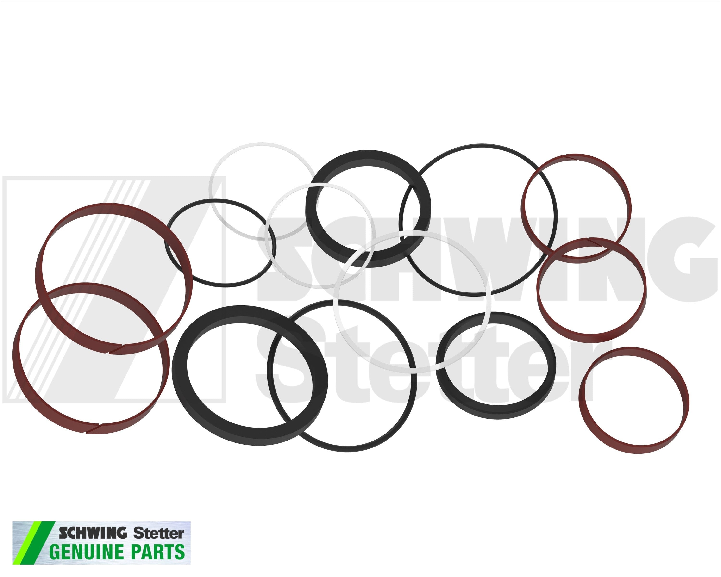 Kit - Sealing Set 150/100 | Weight: 2 lbs | Brand: SCHWING — Western Mixer Parts & Pumps